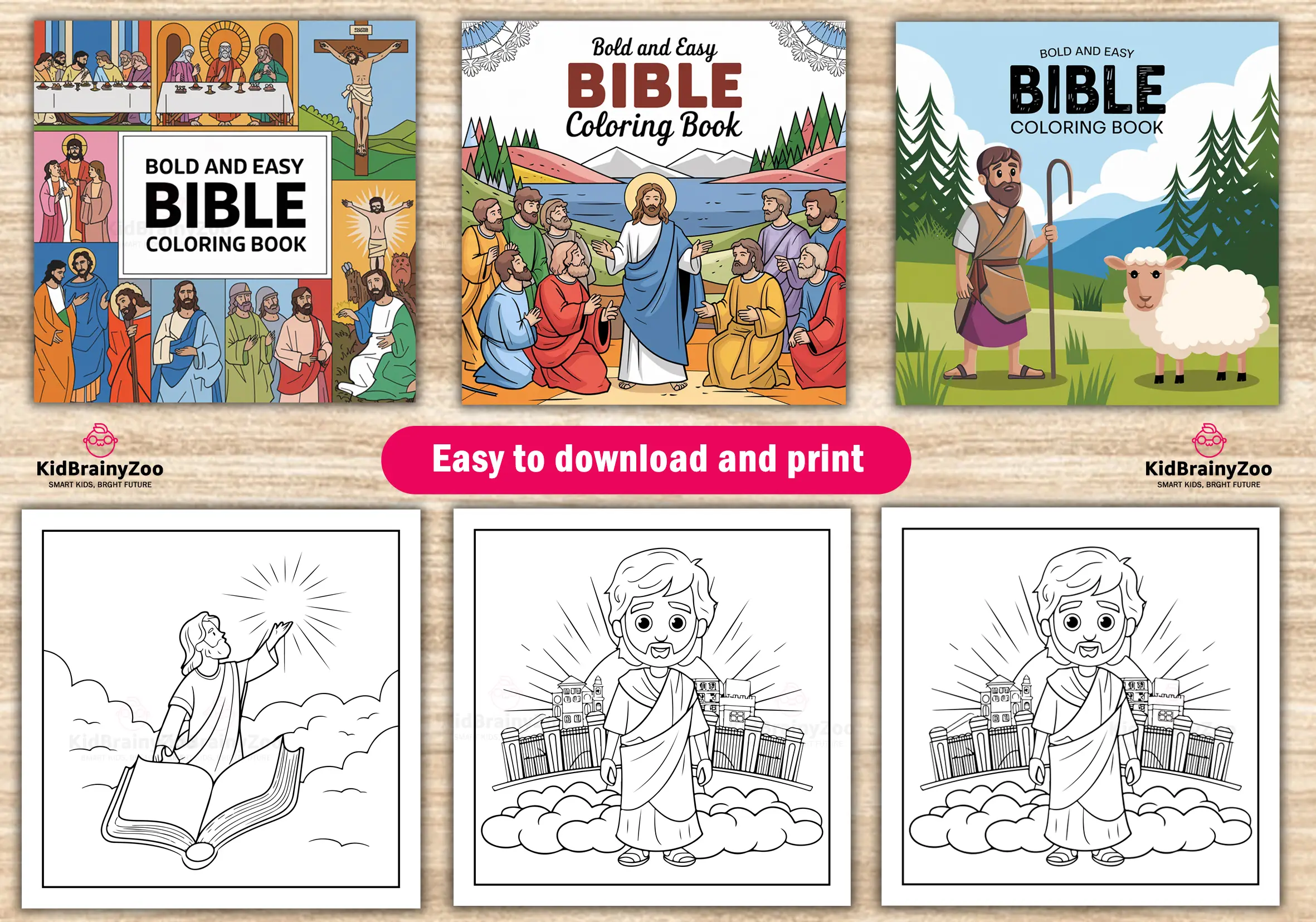 96 Bible Coloring Pages for Kids and Adults